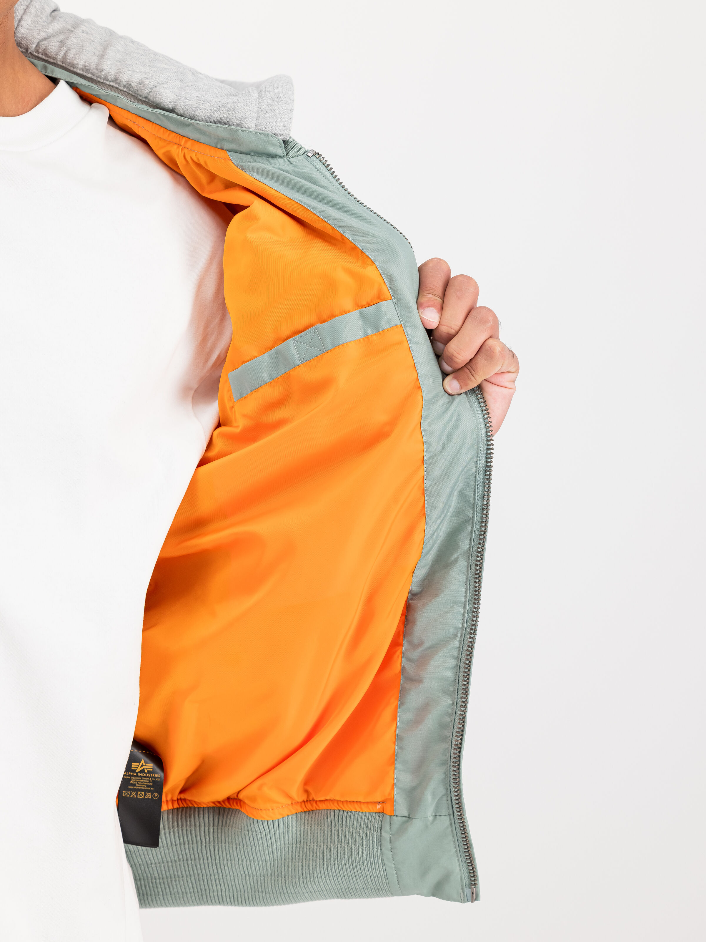 MA-1 TT Two Tone Hood Bomber Jacket | Alpha Industries