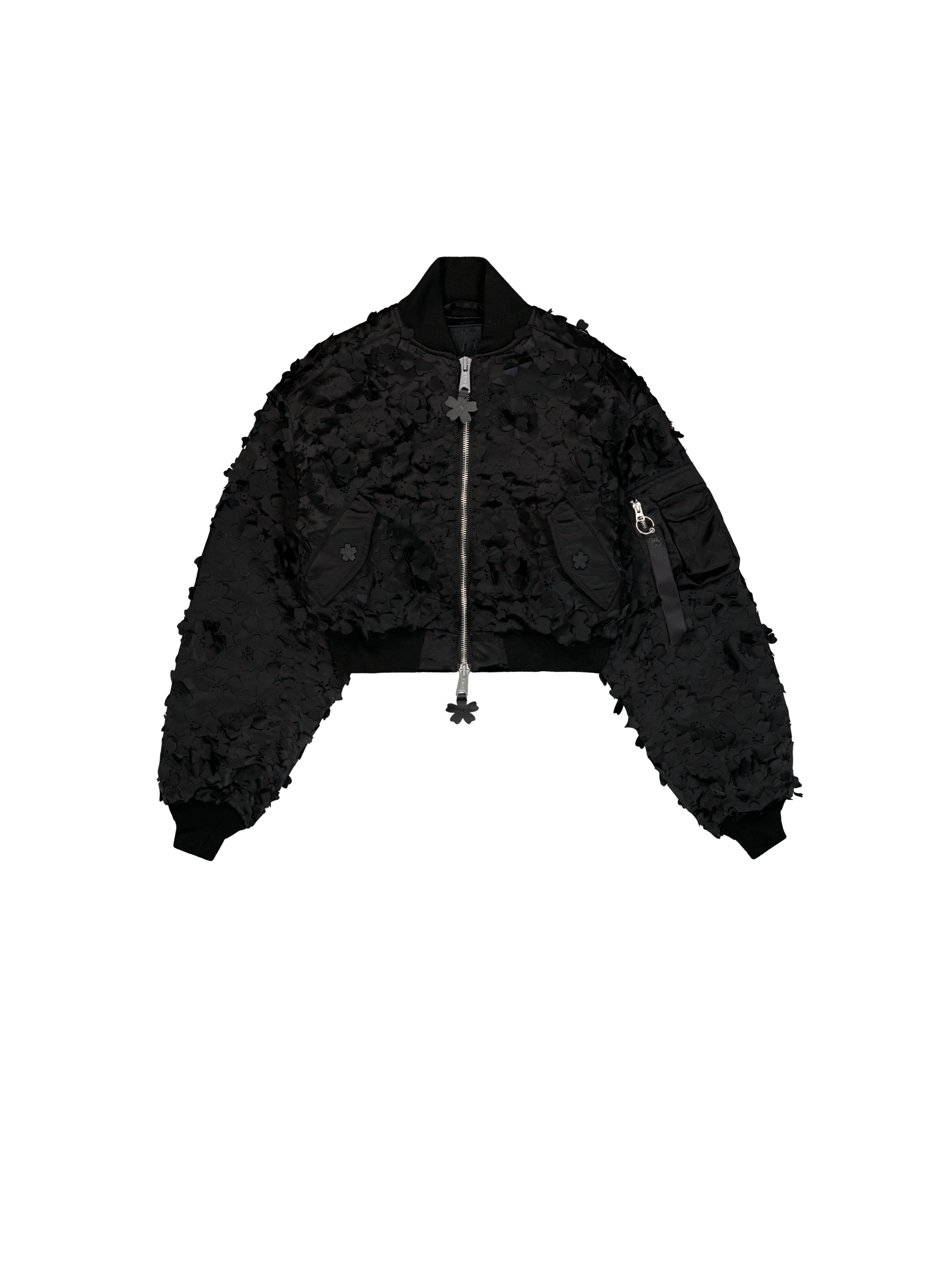 ALPHA x CECILIE BAHNSEN MA-1 CR Laser Cut Bomber Jacket | Alpha Industries