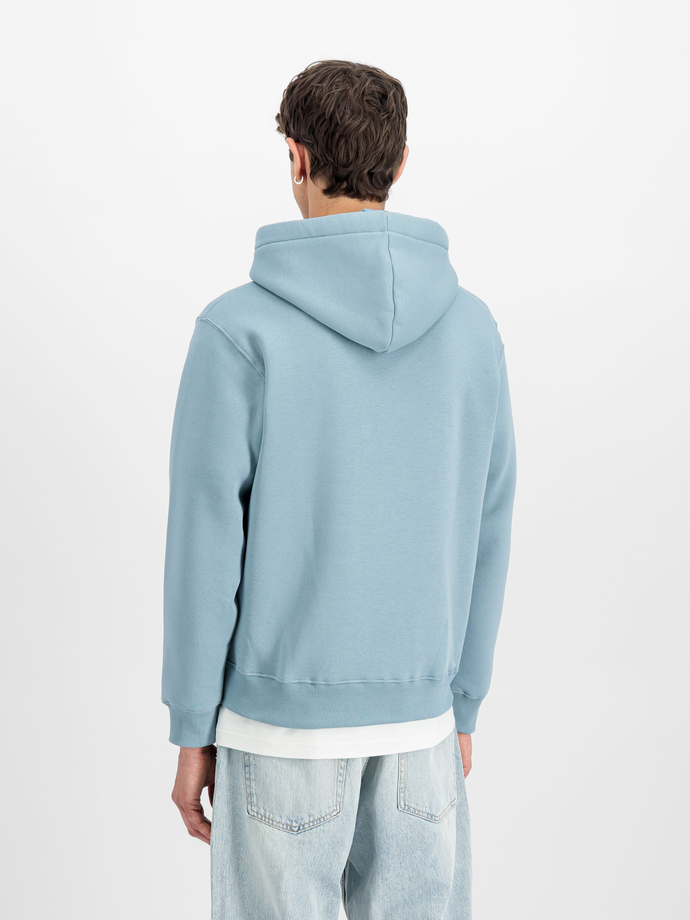 Basic Small Logo Hoodie | Alpha Industries