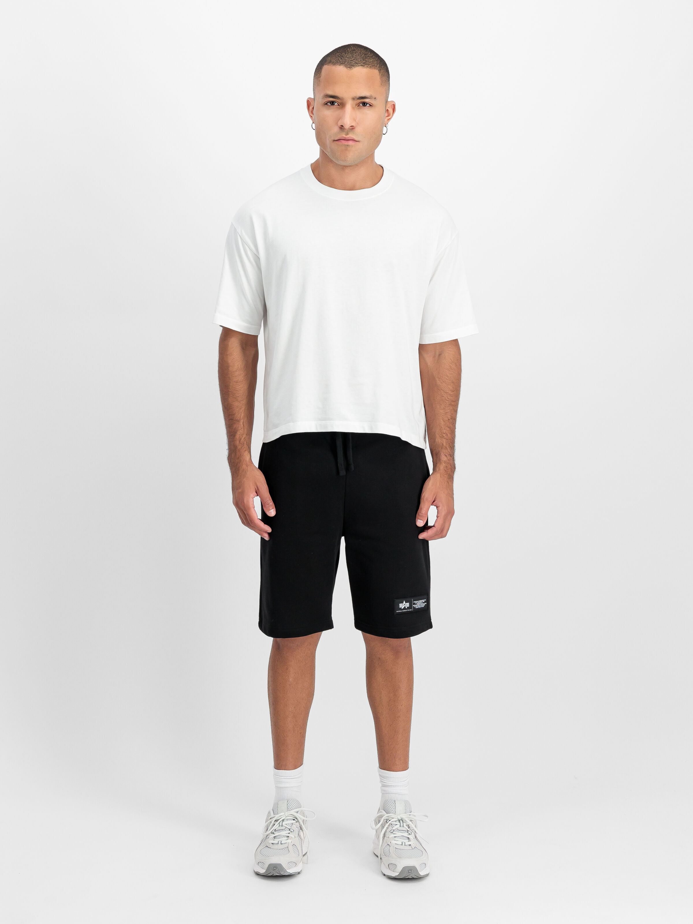 Label Jogger Short | black | M | 266363-03-M