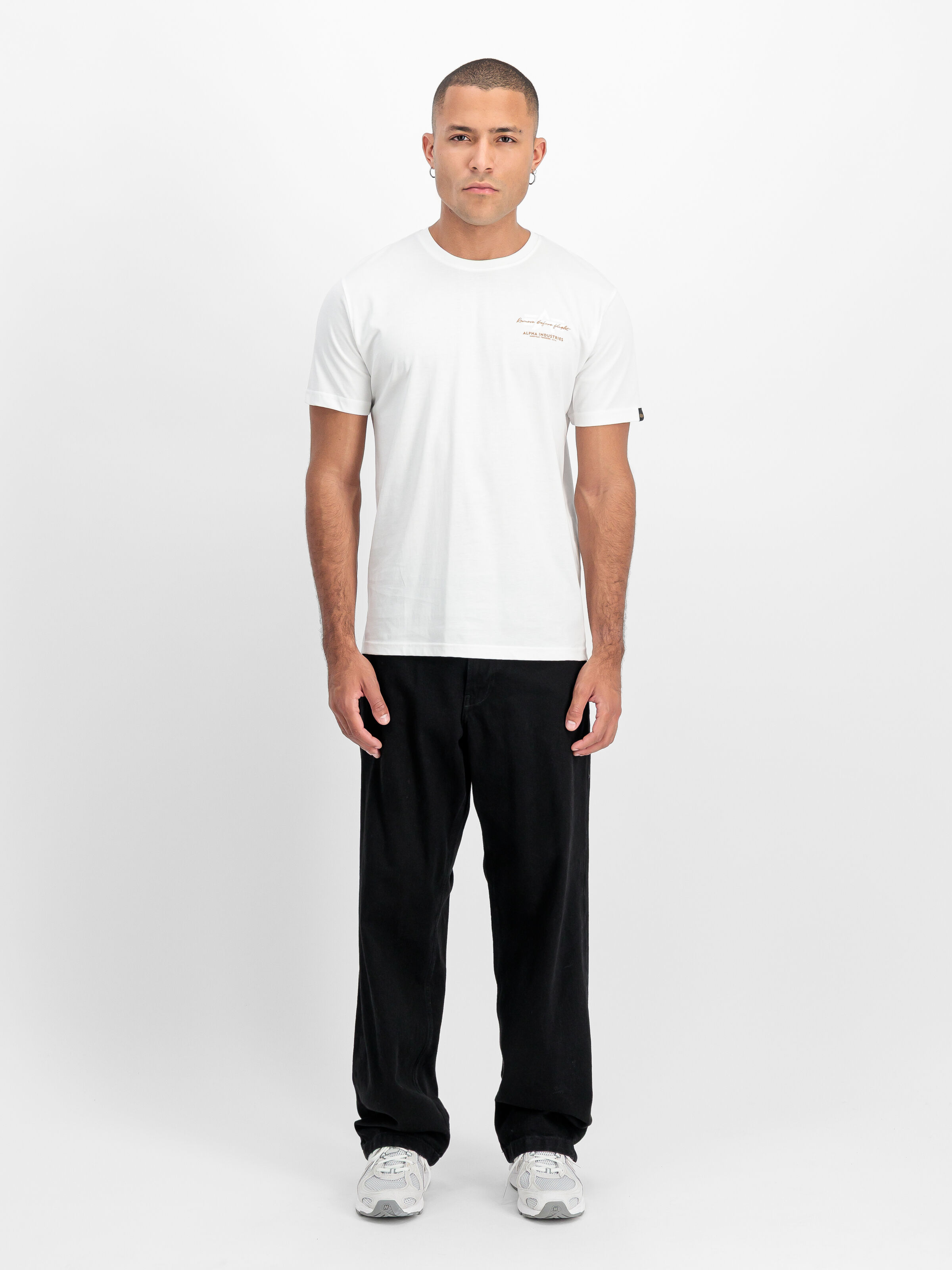Tonal Logo Print T-Shirt | white | M | 266525-09-M