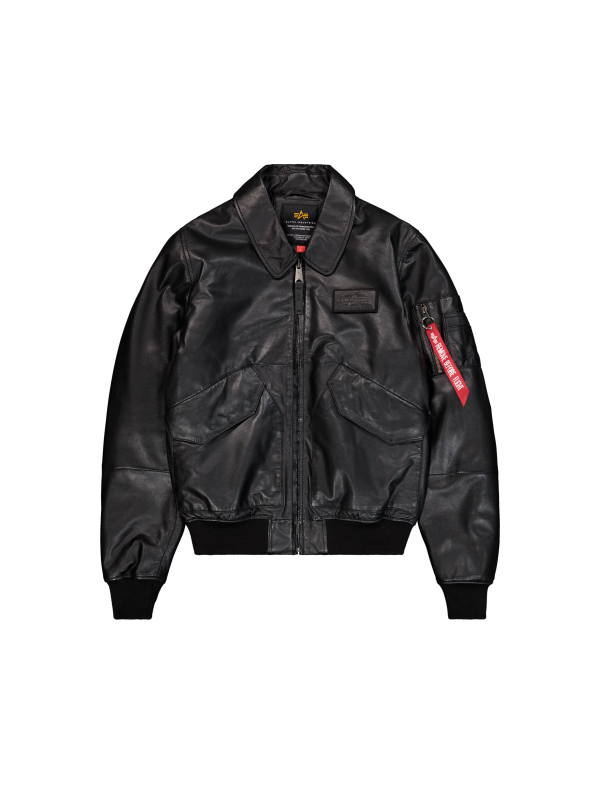 CWU-45/P Leather Bomber Jacket | black | M | 266106-03-M