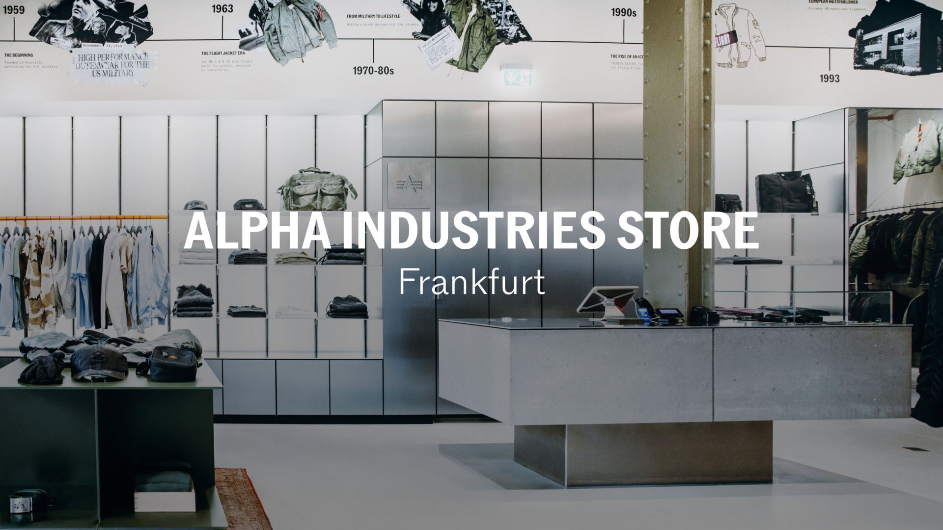 Alpha Industries Store Frankfurt | Alpha Industries